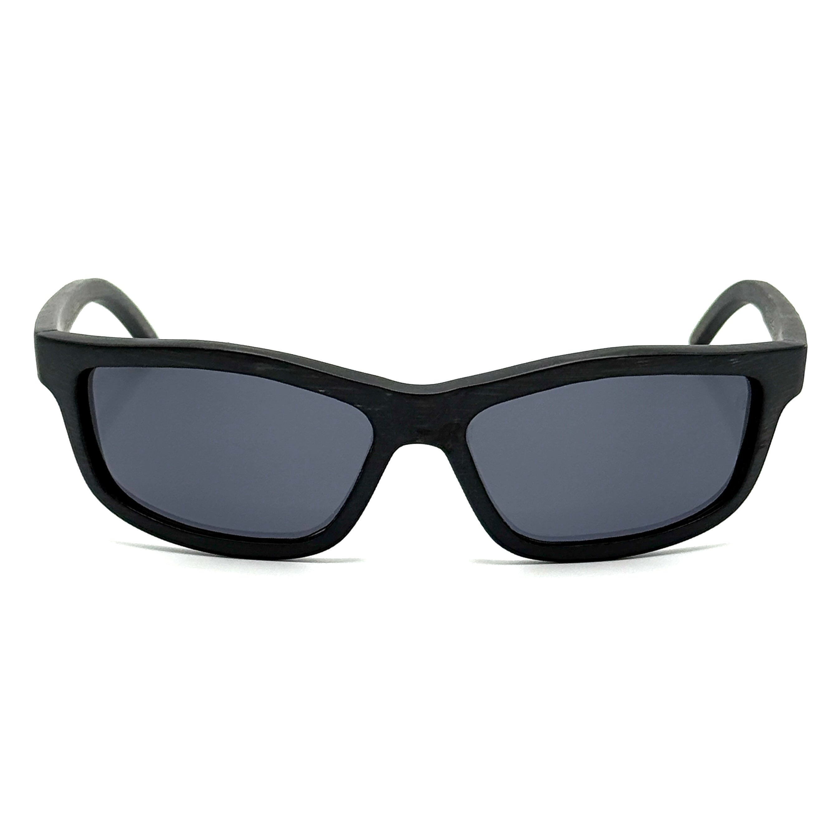 Polarized Sustainable Bamboo Wood Floating Sunglasses | Mist Gray ...